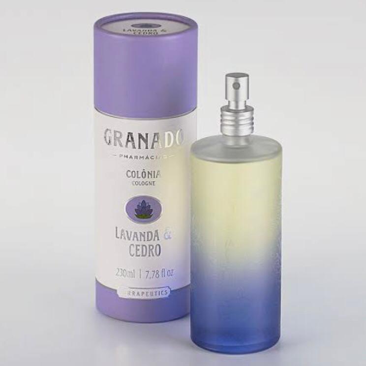 Colonia Lavanda e Cedro Terrapeutics Granado 230ml | Shopee Brasil