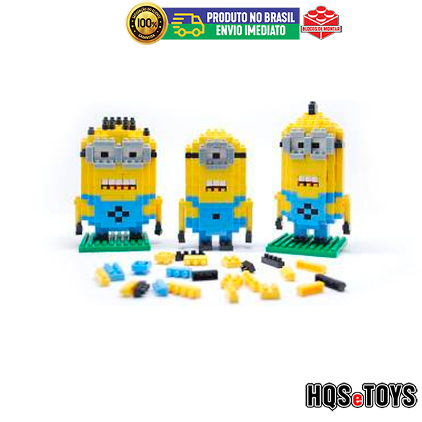 Boneco Minions meu malvado favorito Micro Blocks Minion Kevin Stuart ...
