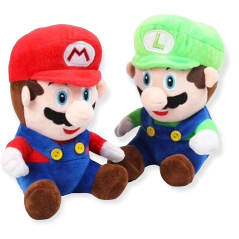 Pelucia Mario Luige Antialérgico | Shopee Brasil
