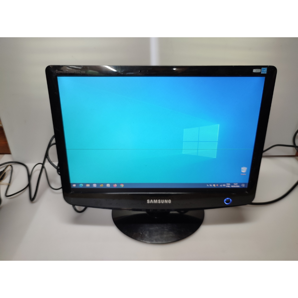 Monitor Samsung Syncmaster 732nw 17'' com detalhe Leia Descricao ...