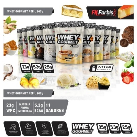 Whey Protein FN Forbis Refil 907g | Shopee Brasil
