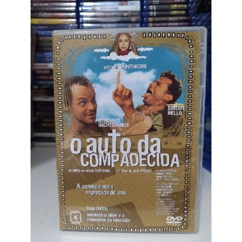 DVD O auto da compadecida (duplo) | Shopee Brasil