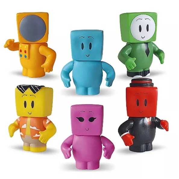 Coleção Mini Boneco Gamer Skin Coleção Turma Problems 12cm - Problems ...