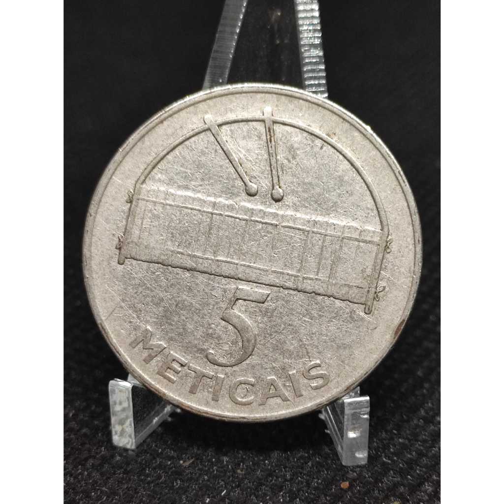 Moeda Moçambique 5 meticais ano 2006 | Shopee Brasil