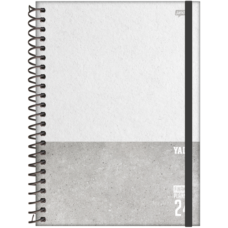 Planner Financeiro 2024 Yale Agenda planejamento Mensal Anual Diário ...