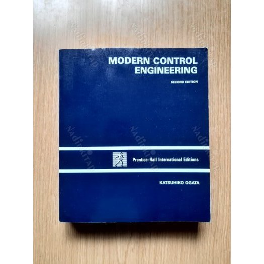Modern Control Engineering - Katsuhiko Ogata | Shopee Brasil