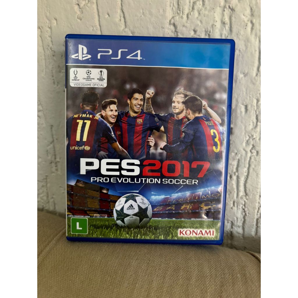 PES 2017 PS4 MIDIA FISICA | Shopee Brasil