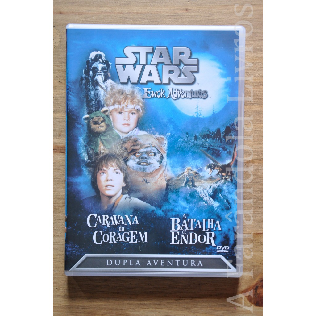 Star Wars Ewok Adventures Caravana da Coragem A Batalha de Endor DVD ...