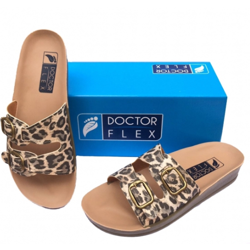 Sandalia Doctor Flex 2 Fivelas Onça | Shopee Brasil