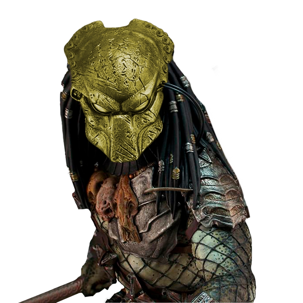 Máscara Predador Filme Festas Carnaval Halloween Infantil e Adulto ...