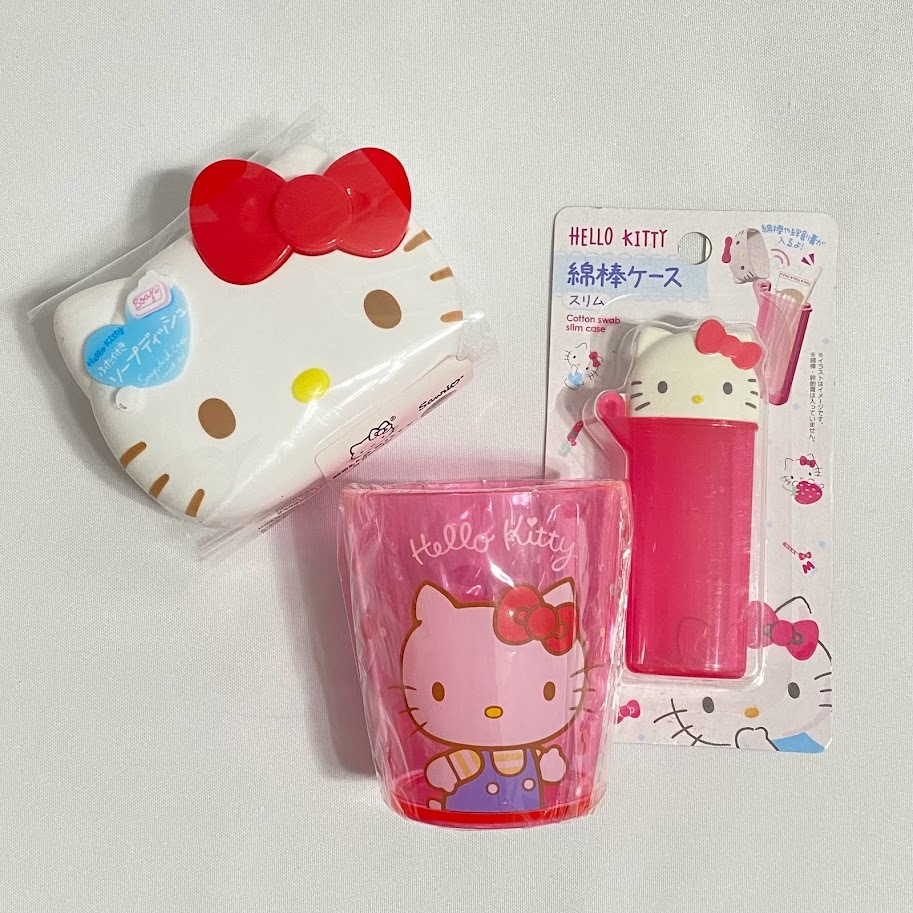 [SANRIO] KIT Hello Kitty com 3 peças Sanrio | Shopee Brasil