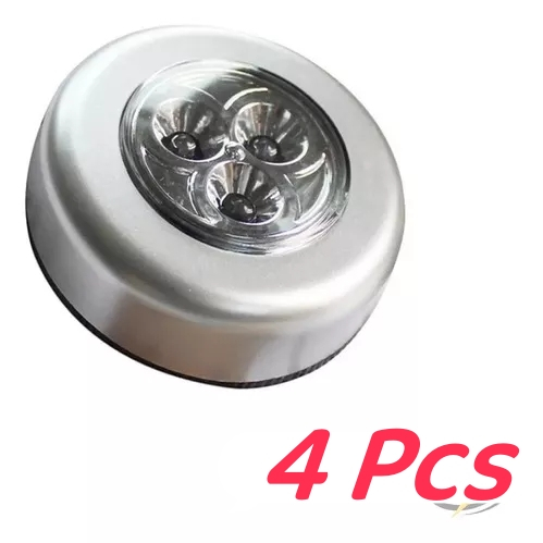 3 Lampada Led Spot Luminaria Sem Fio + 1 Controle Remoto | Shopee Brasil
