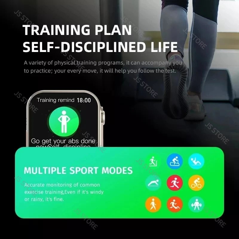 2025 Novo Relógio Inteligente Watch 9 Ultra 2 smartwatch série 9 ultra SOS T10 U9 T900 android ...