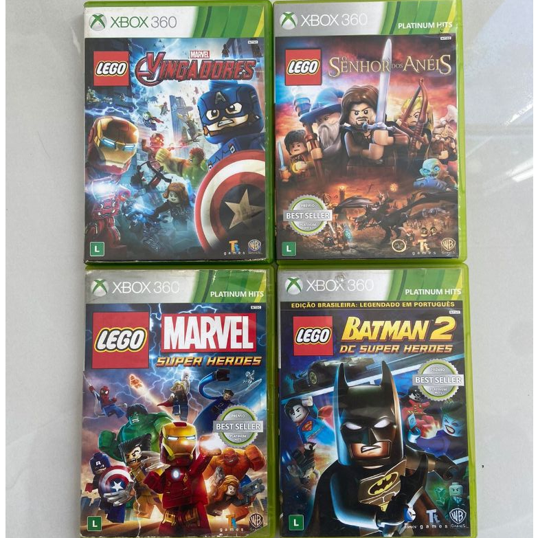 Jogos Legos Xbox 360 - ORIGINAIS - NTSC | Shopee Brasil