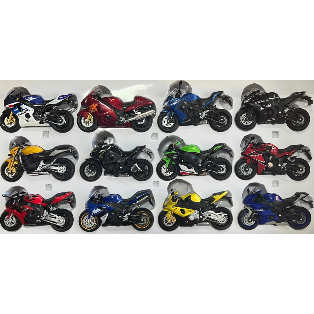 Miniatura Moto Welly Escala 1:18 Para Colecionar | Shopee Brasil
