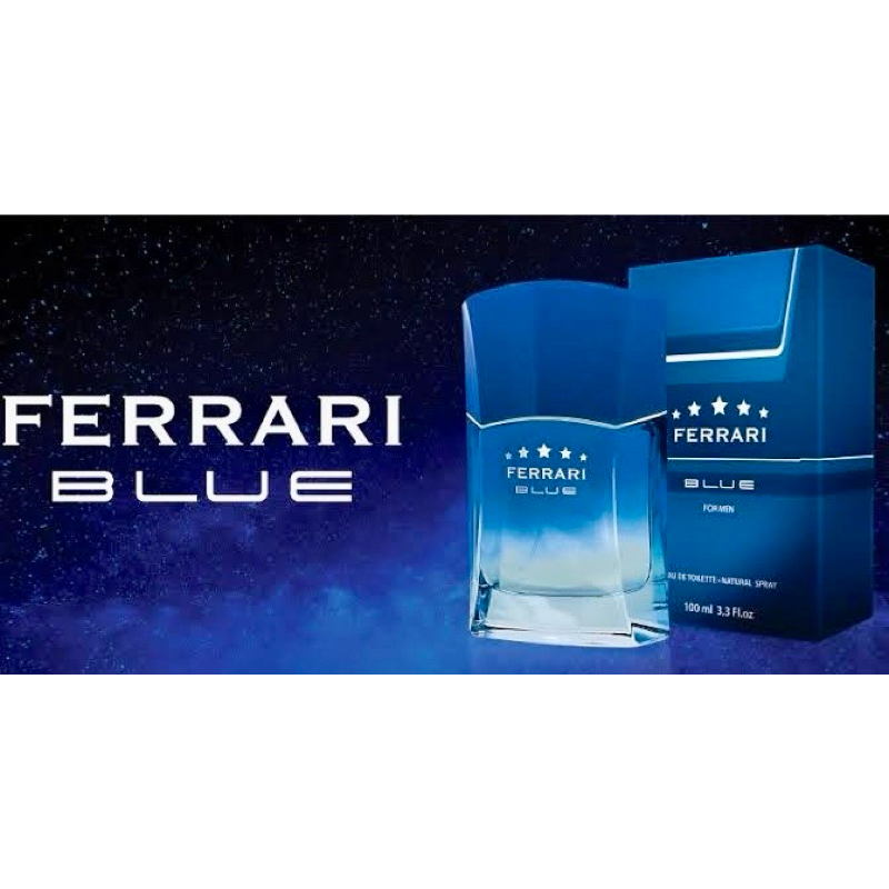 Perfume Ferrari Blue Eau de Toilette Masculino 100ml - ORIGINAL ...