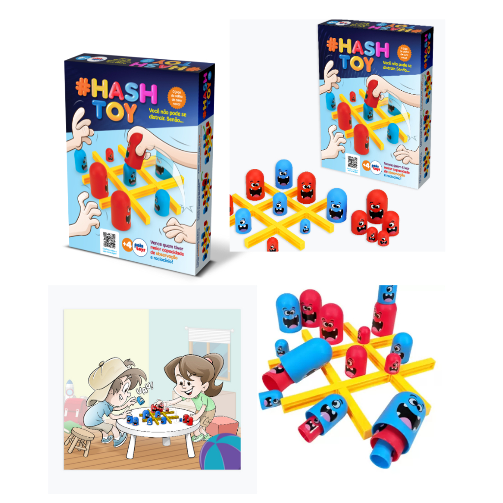 jogo da velha hash toy pakitoys | Shopee Brasil