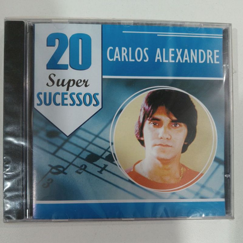 CD CARLOS ALEXANDRE/20 SUPER SUCESSOS. | Shopee Brasil