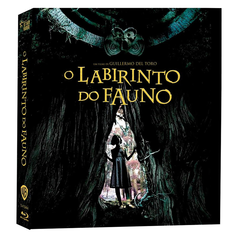 Blu-Ray - O Labirinto do Fauno - Edição de colecionador C/ encarte luva ...