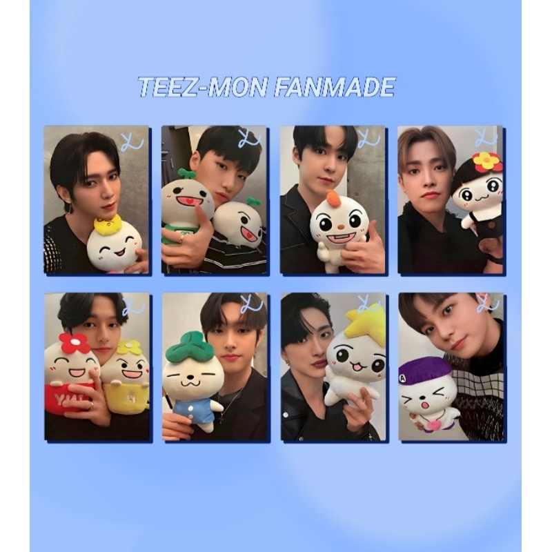 Photocard Teezmon/ Ateez Fanmade | Shopee Brasil