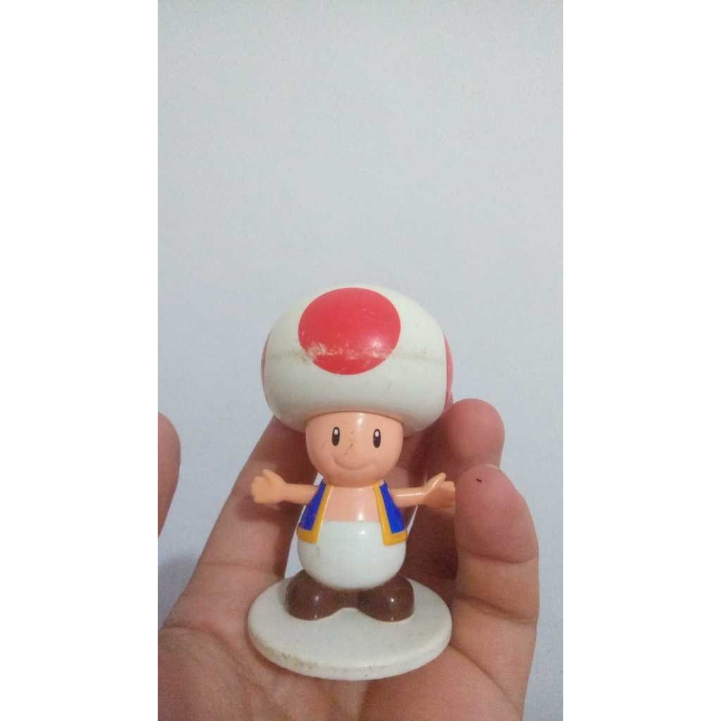 Boneco toad super mario mcdonalds | Shopee Brasil