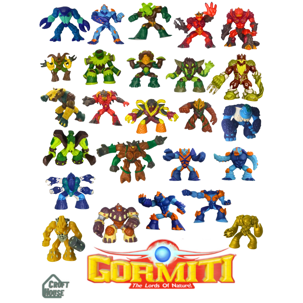 Bonecos Gormiti | Shopee Brasil