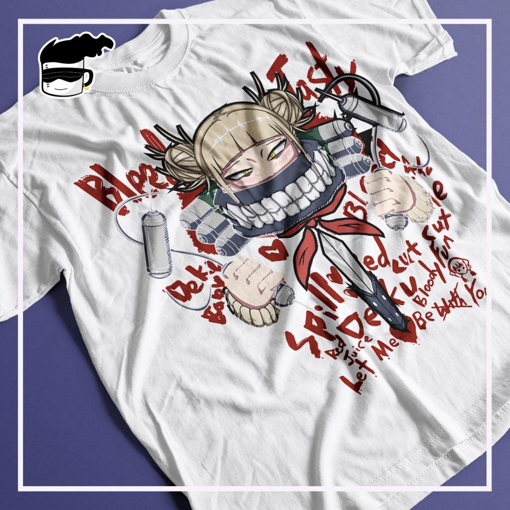 Camiseta Boku no Hero Toga Unissex Camisa Anime My Hero Academia ...