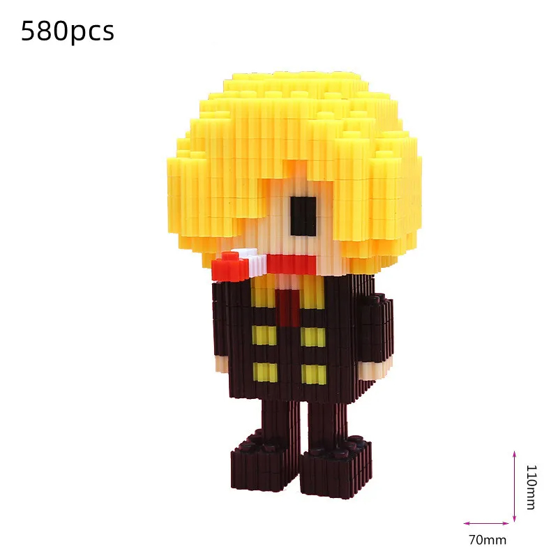 Lego Blocos de Montar One Piece - Sanji | Shopee Brasil