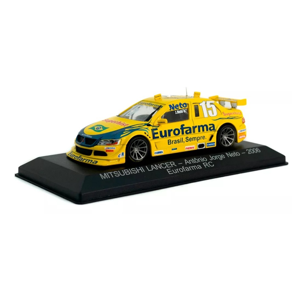 MINIATURA - STOCK CAR - MITSUBISHI LANCER - JORGE NETO - 2006 | Shopee Brasil