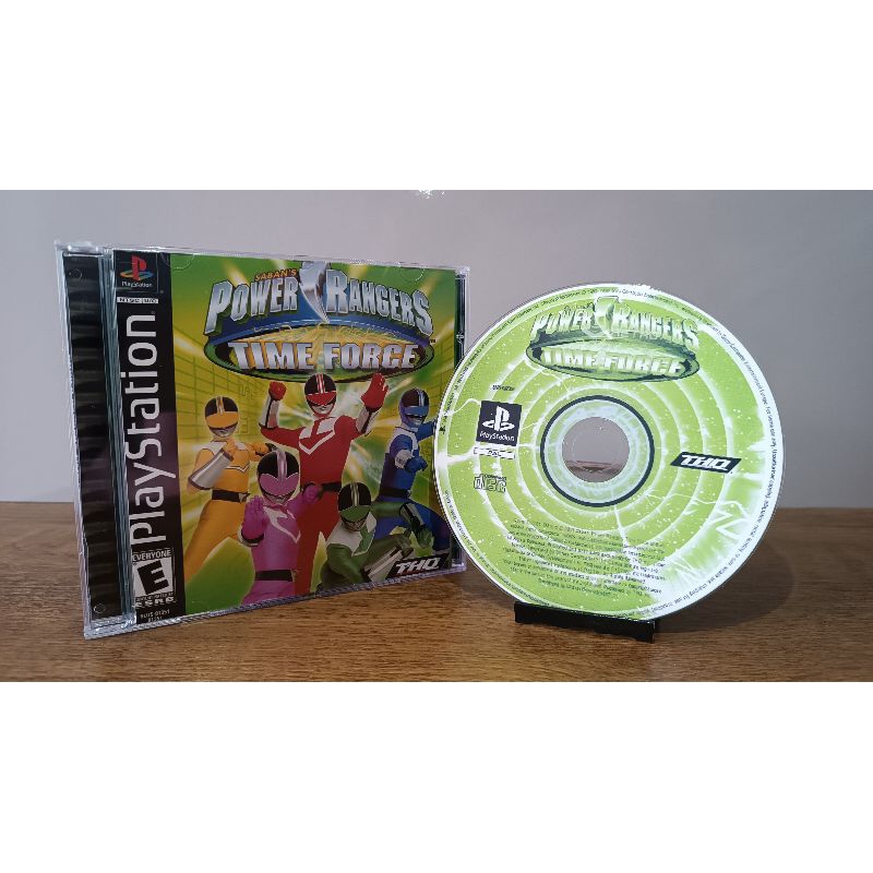Power Rangers Time Force - Playstation 1 | Shopee Brasil