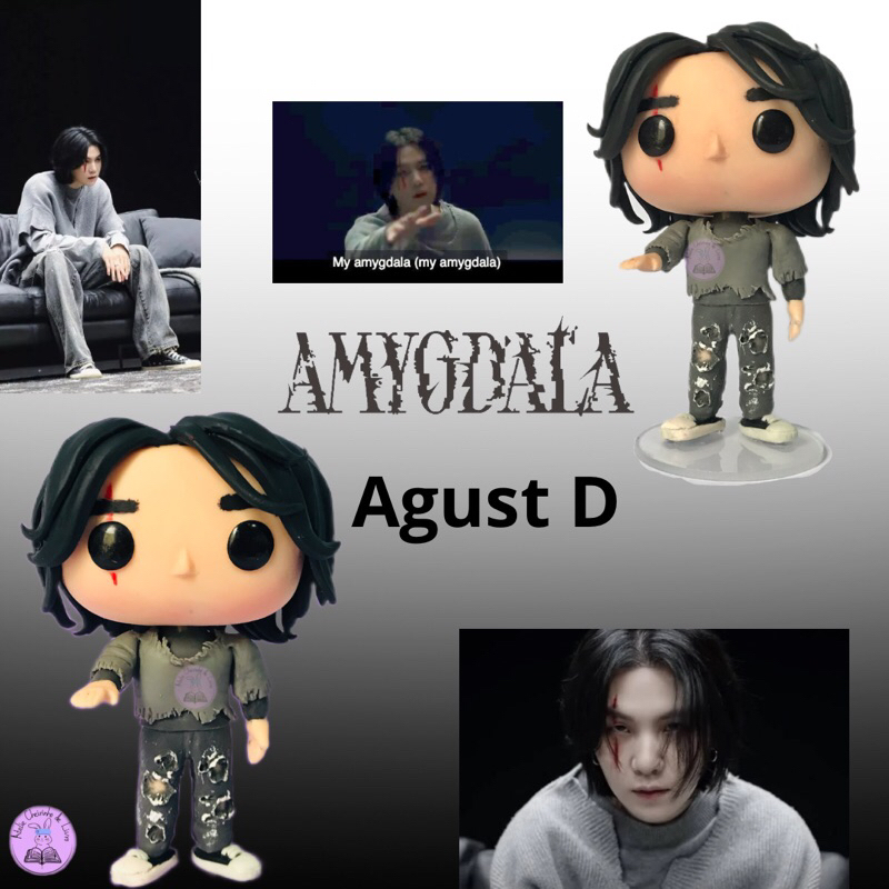 Pop Personalizado Agust D Em Amygdala Suga Bts | Shopee Brasil