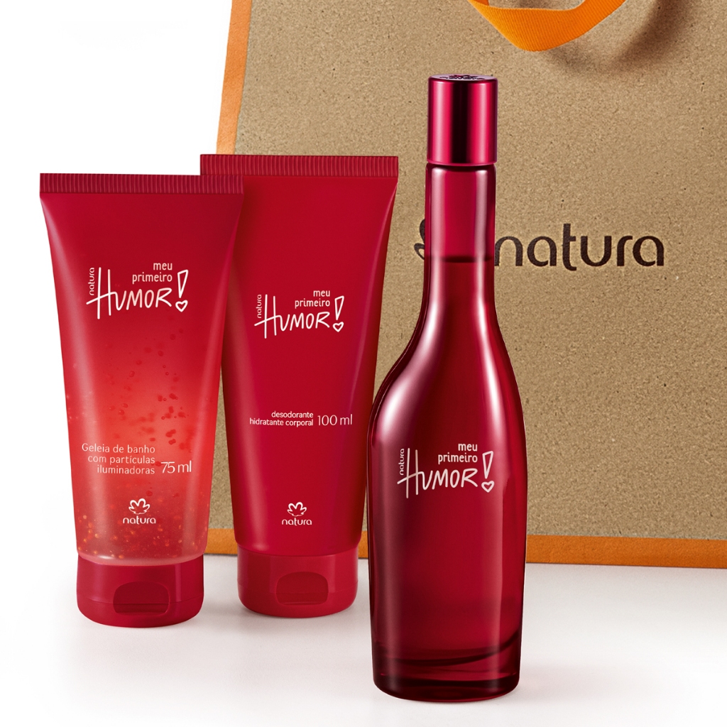 Presente Natura Meu Primeiro Humor | Shopee Brasil