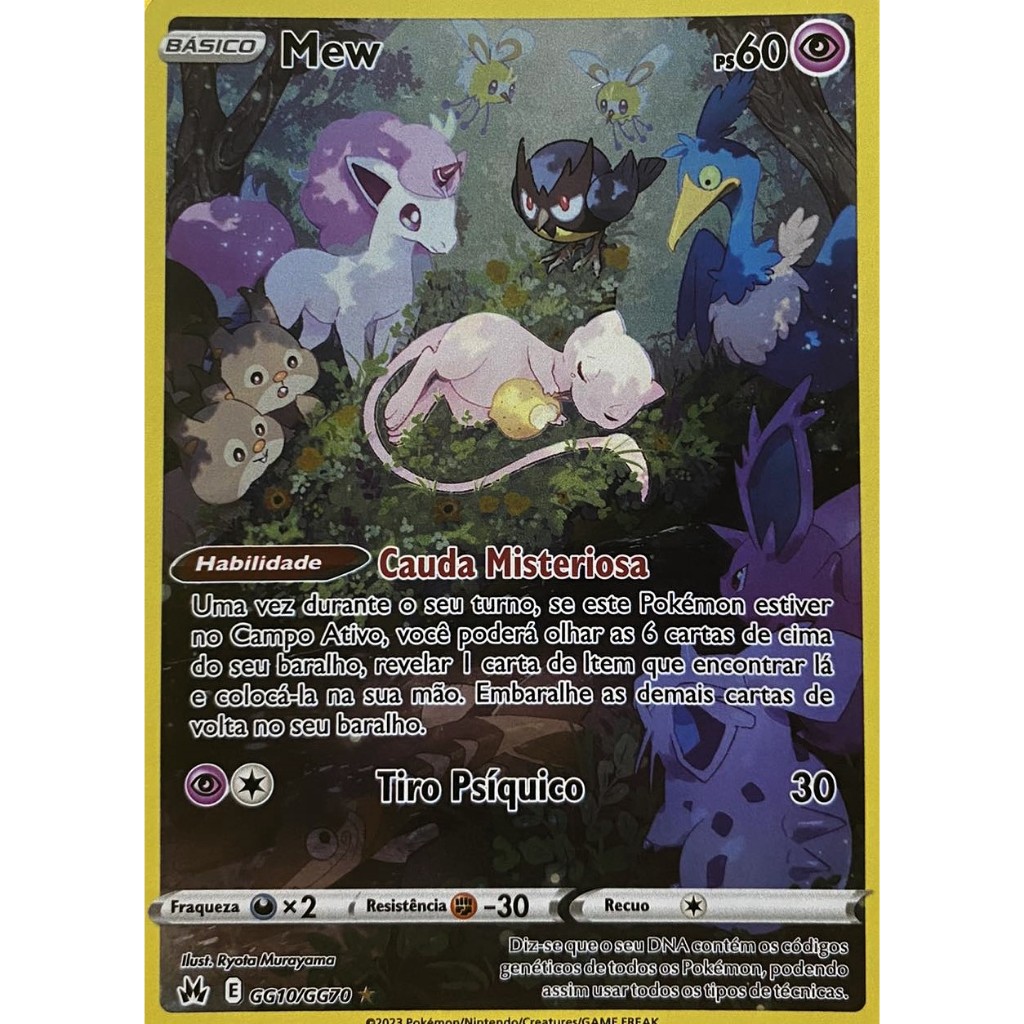 Carta Mew Realeza Absoluta Pokemon TCG | Shopee Brasil