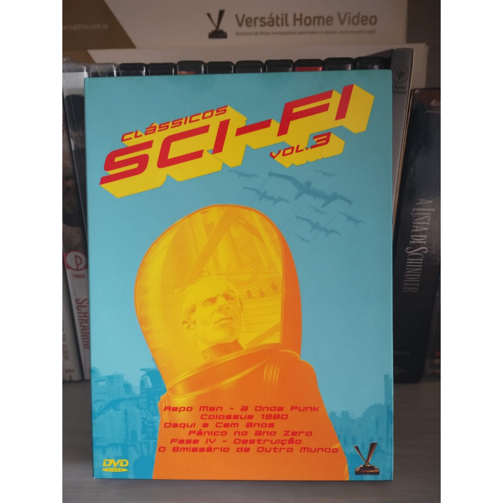DVD Cinema Sci-fi Vol 3 SEM CARDS | Shopee Brasil