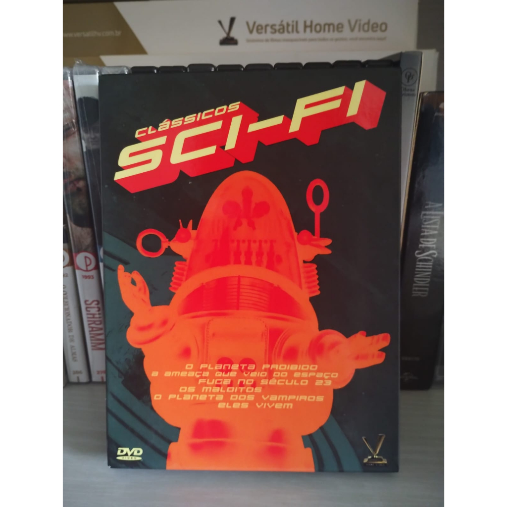 DVD Cinema Sci-fi Vol 1 SEM CARDS | Shopee Brasil