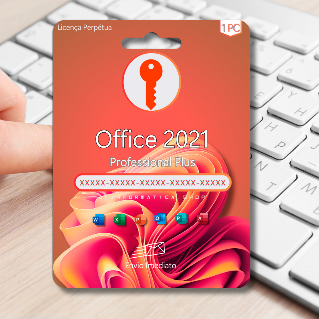Office 2021 pro c\serial original 32/64 bits novo - Faz a Boa!