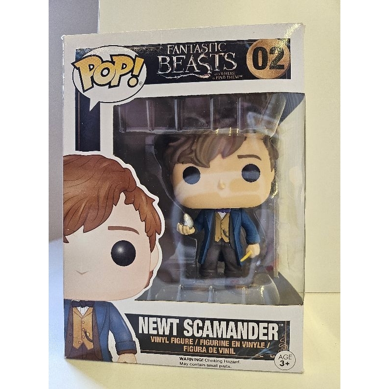 Funko Pop Newt Scamander 02 Shopee Brasil