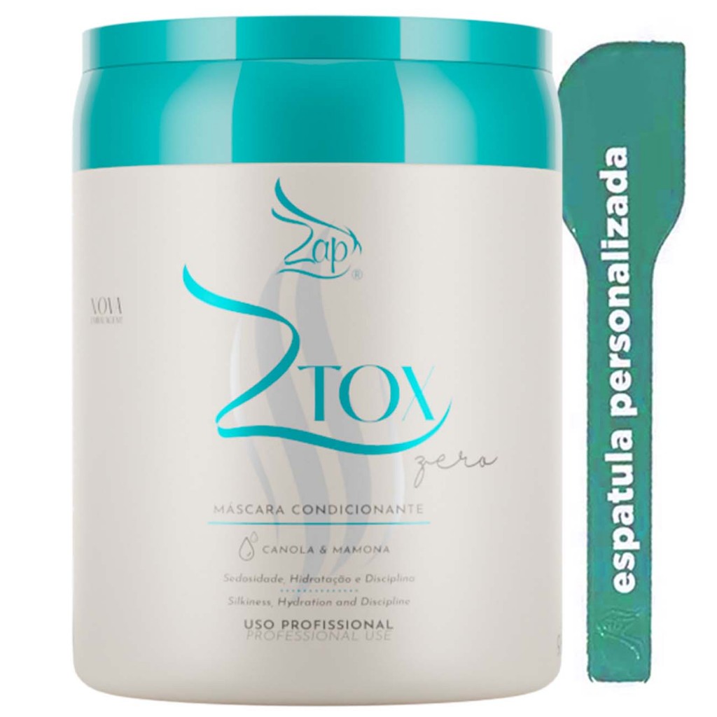 Ztox da Zap Zero Orgânico Sem Formol 950g - Btx Capilar | Shopee Brasil