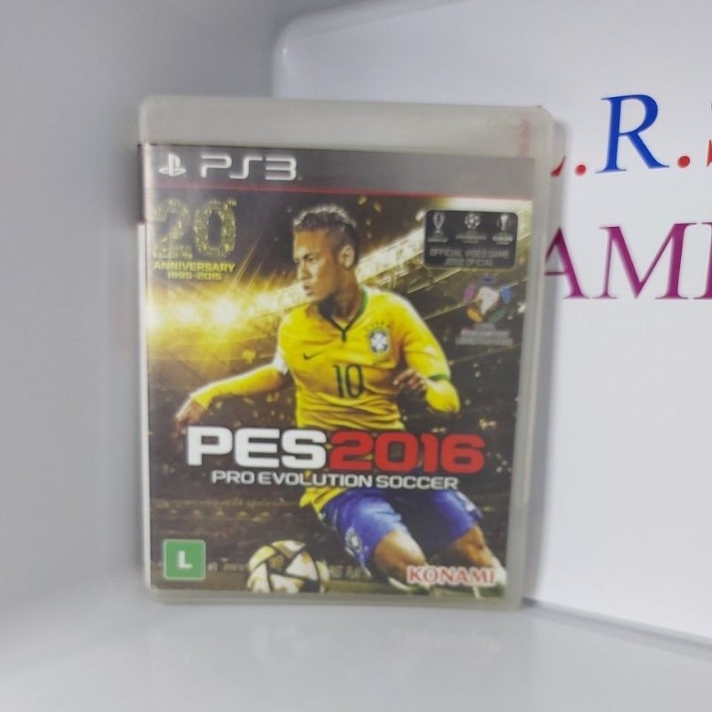 PES 16 PRO EVOLUTION SOCCER 2016 JOGO ORIGINAL PARA PLAYSTATION 3. | Shopee Brasil