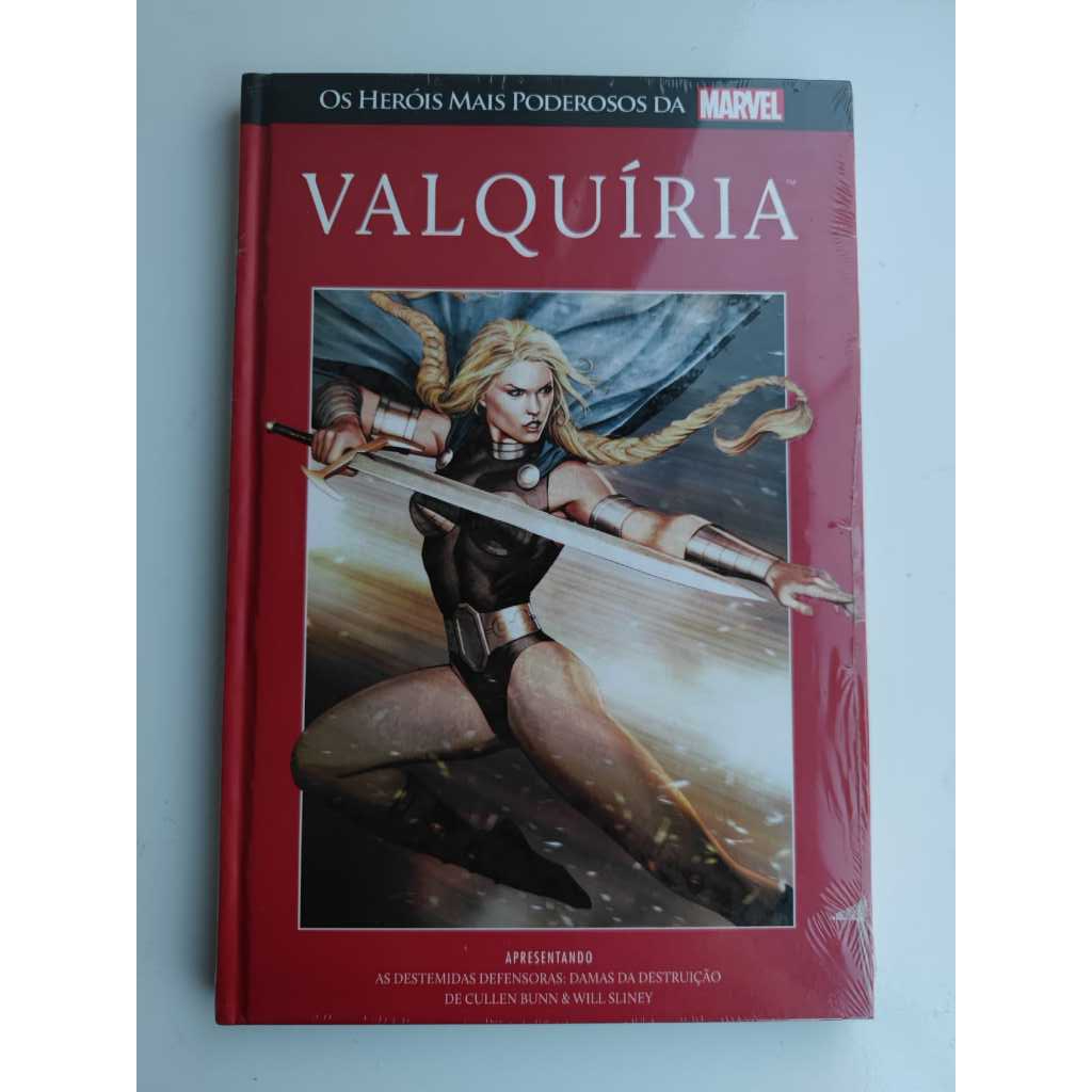 HQ Marvel Salvat Vermelha Vol. 21 - Os Heróis mais Poderosos da Marvel - Valquíria (Lacrada ...