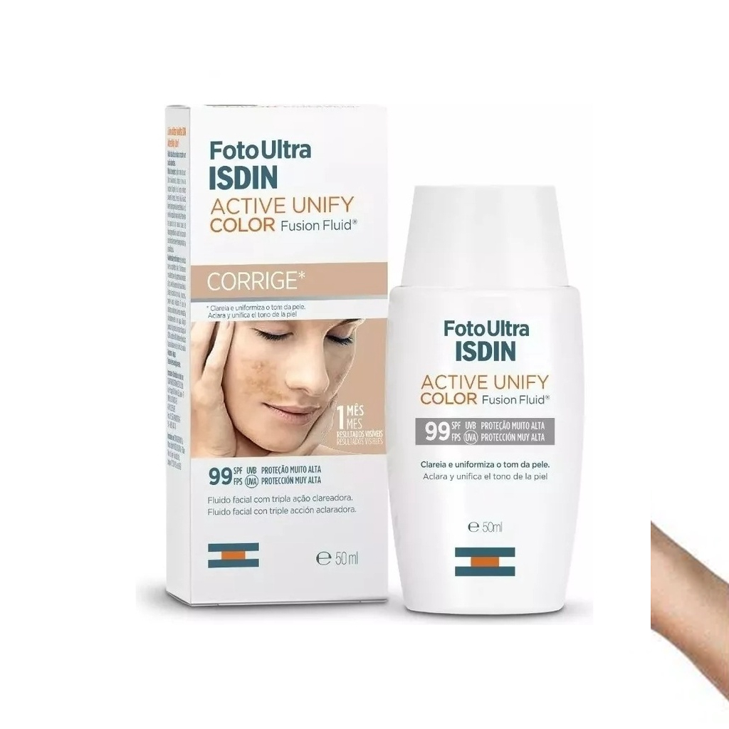 Fotoultra Isdin Active Unify Color Corrige 99FPS 50ml | Shopee Brasil