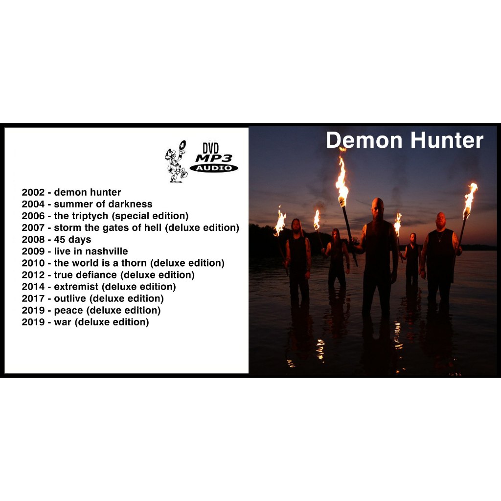 DEMON HUNTER (metal core cristão) | Shopee Brasil