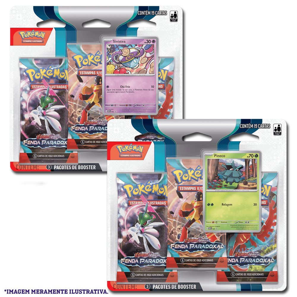 Pokémon Triple Pack Varias Coleções Escarlate e Violeta | Shopee Brasil