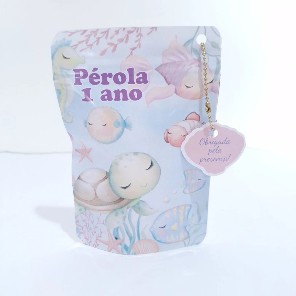 Saquinho Zip Personalizado DIVERSOS TEMAS | Shopee Brasil