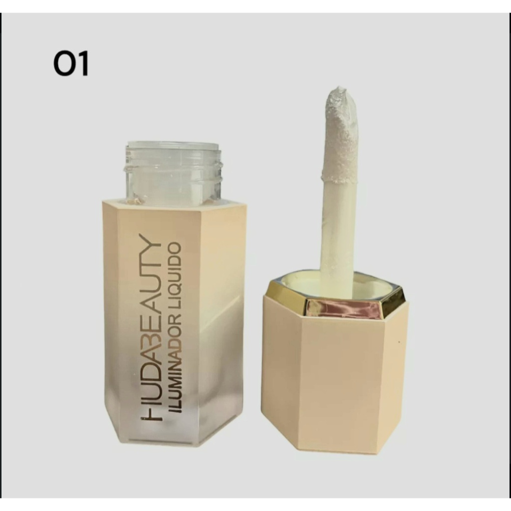 ILUMINADOR LÍQUIDO HUDA BEAUTY 3 TONALIDADES DISPONIVEIS | Shopee Brasil