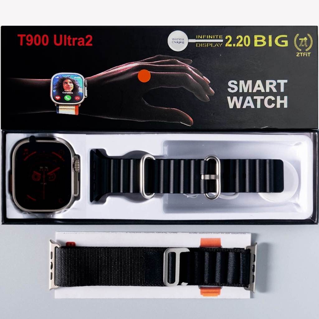 2024 T900 Ultra 2 Smartwatch 1 : 1 Tela Original Série 9 2.2 Polegadas Bluetooth À Prova D'água ...