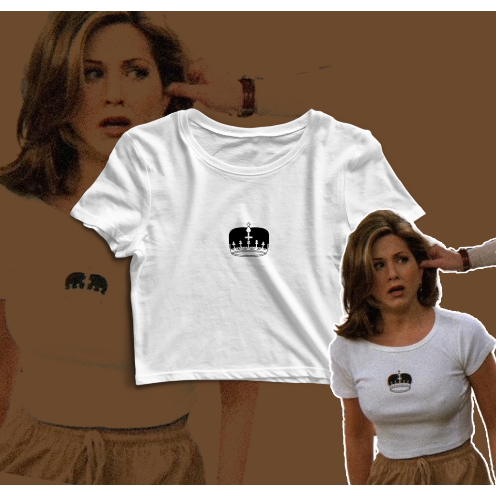 CROPPED RACHEL CROWN (FRIENDS) | Shopee Brasil
