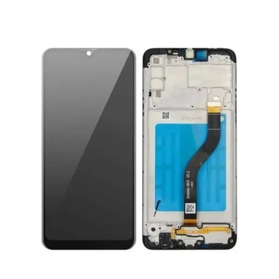 Frontal Display Tela Lcd Touch A20S A207 Com Aro Original | Shopee Brasil