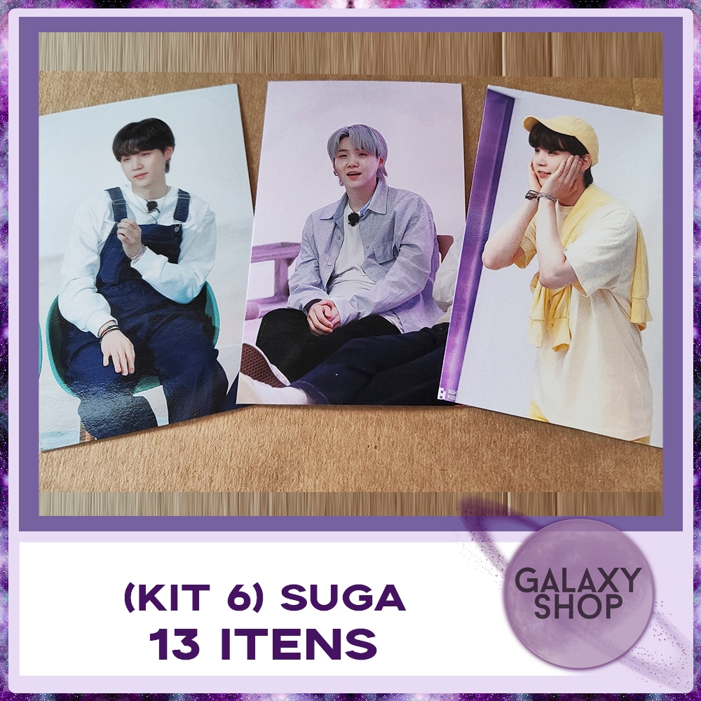13 Itens fanmade SUGA - BTS (2) | Shopee Brasil