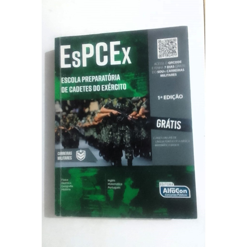 Livro Espcex - Escola Preparatória De Cadetes Do Exército | Shopee Brasil
